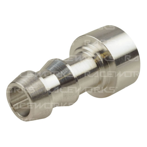 Raceworks 3/8'' Weld On Push Lok Tail / Barb Alloy 1/2" RWF-989-408-A