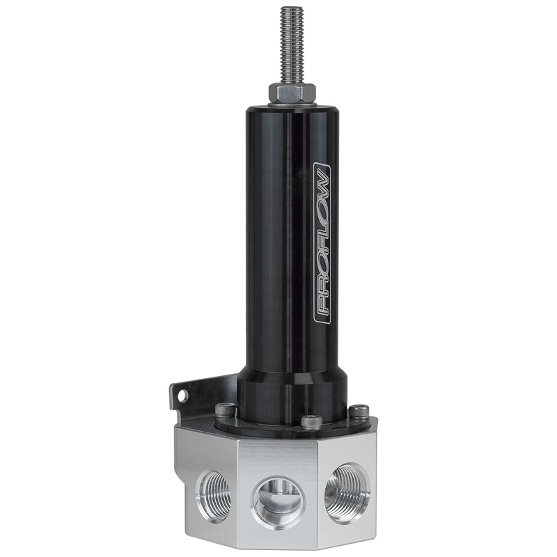 Proflow Fuel Pressure Regulator 4-Port Ultra High Flow 40-100 PSI ...