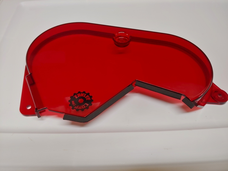 ZAKLEE Clear Timing Belt Cover FOR Dodge SRT4 EDV/EDT Clear Cam Gear Cover