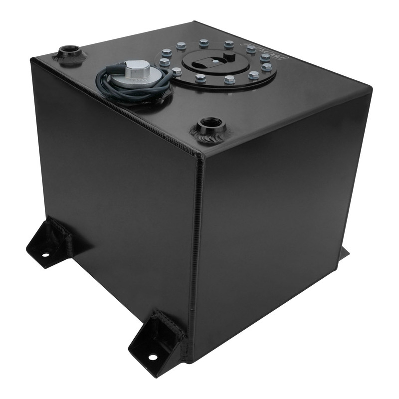 Proflow Fuel Cell Tank Sumped 5Gal (19L) Aluminium Black 300 x 260 x ...