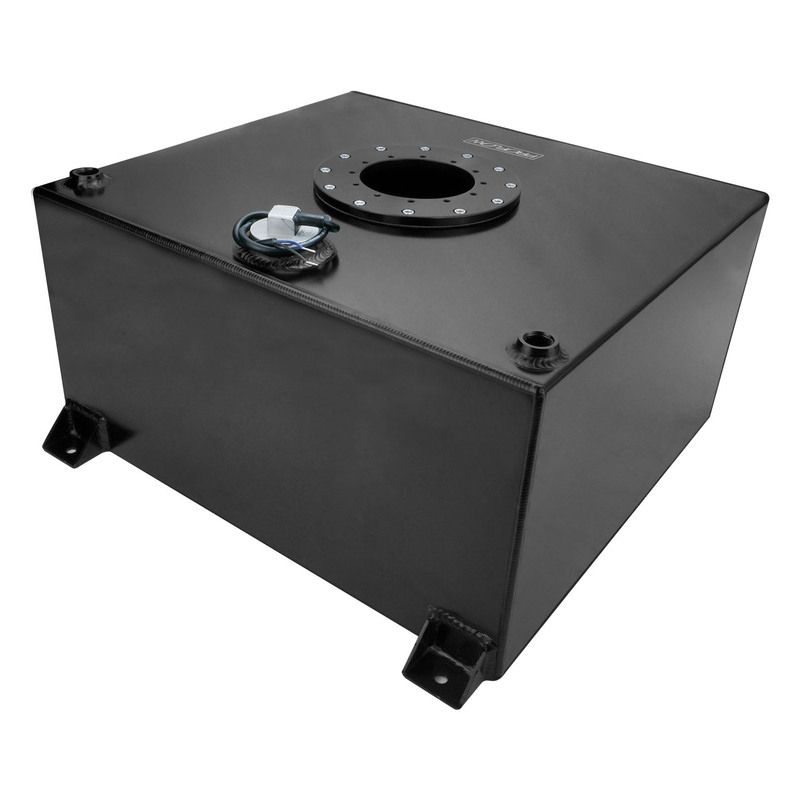 Proflow Fuel Cell EFI Baffled Tank 15 Gal (57L) Aluminium Black 510 x ...