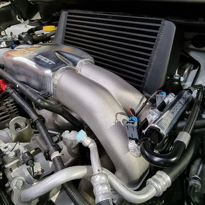 FA 2L WRX Intake Manifold With Port Injection Fuel Rails PWIM007PI