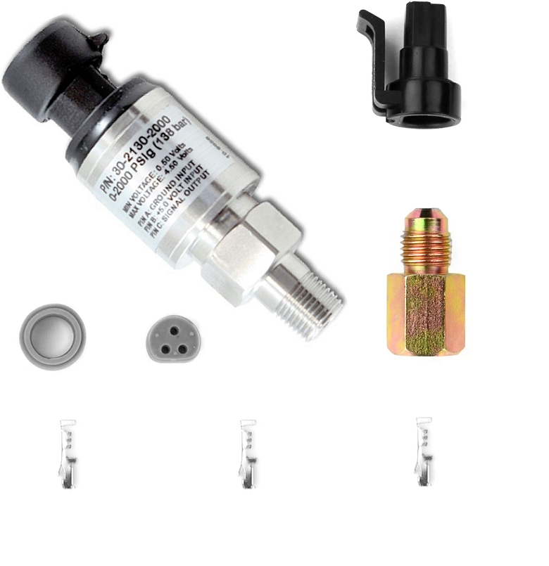 AEM Stainless Pressure Sensor 150PSIg AEM ELECTRONIC 30-2130-150