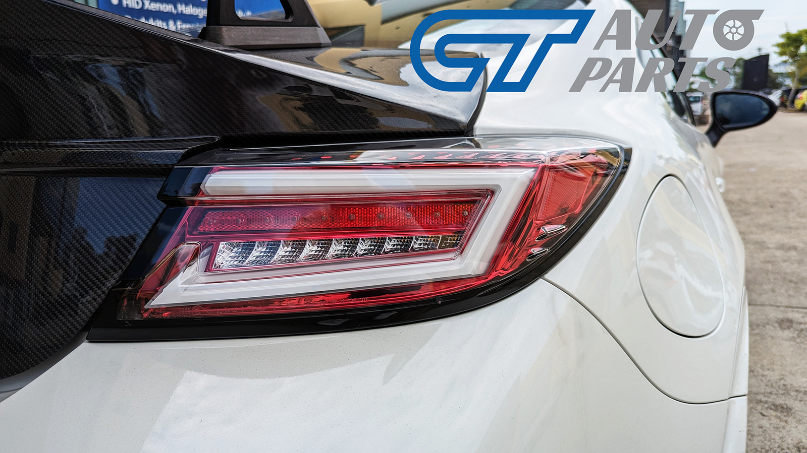 INTEC CLEAR RED LED DYNAMIC TAIL LIGHTS FOR 2022+ TOYOTA 86 GR86 SUBARU ...