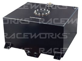 Raceworks Fuel Cell Sumped With Int Baffles 15 Gallon (57L) ALY-173BK