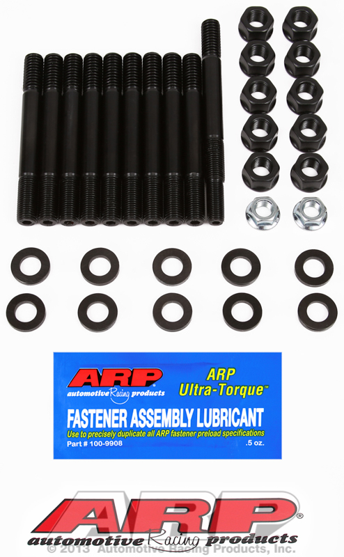ARP FOR Ford 302 w/dual or rear sump oil pan main stud kit, ARP, ARP ...