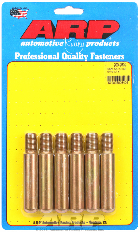 ARP FOR Rear Sprint car drive pins, ARP, ARP-200-2602