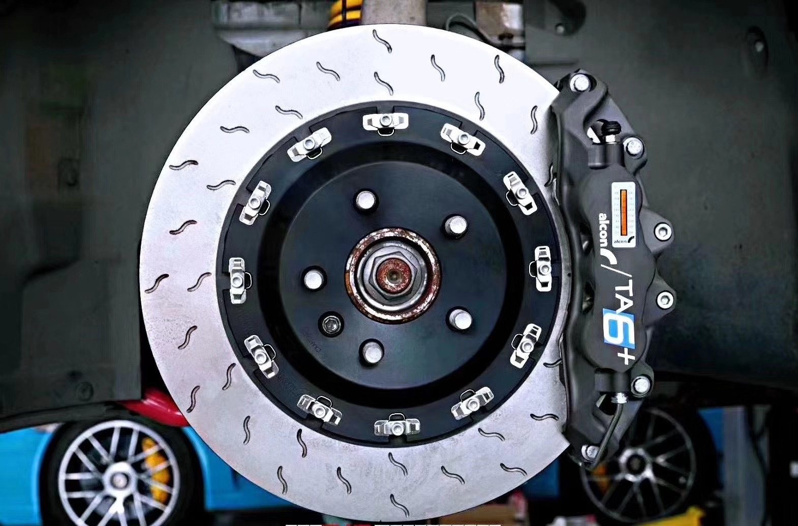 Alcon TA6, 6 Pot Front brake kit suit Subaru STI 94-20/ WRX 94-20/BRZ ...