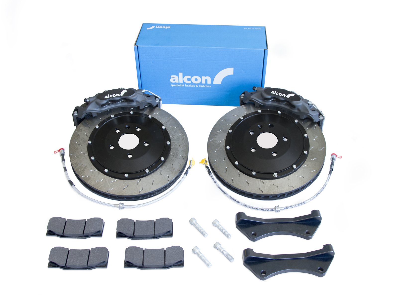 Alcon 6-Piston CAR89 Front Brake Kit for Audi A3/S3 8P