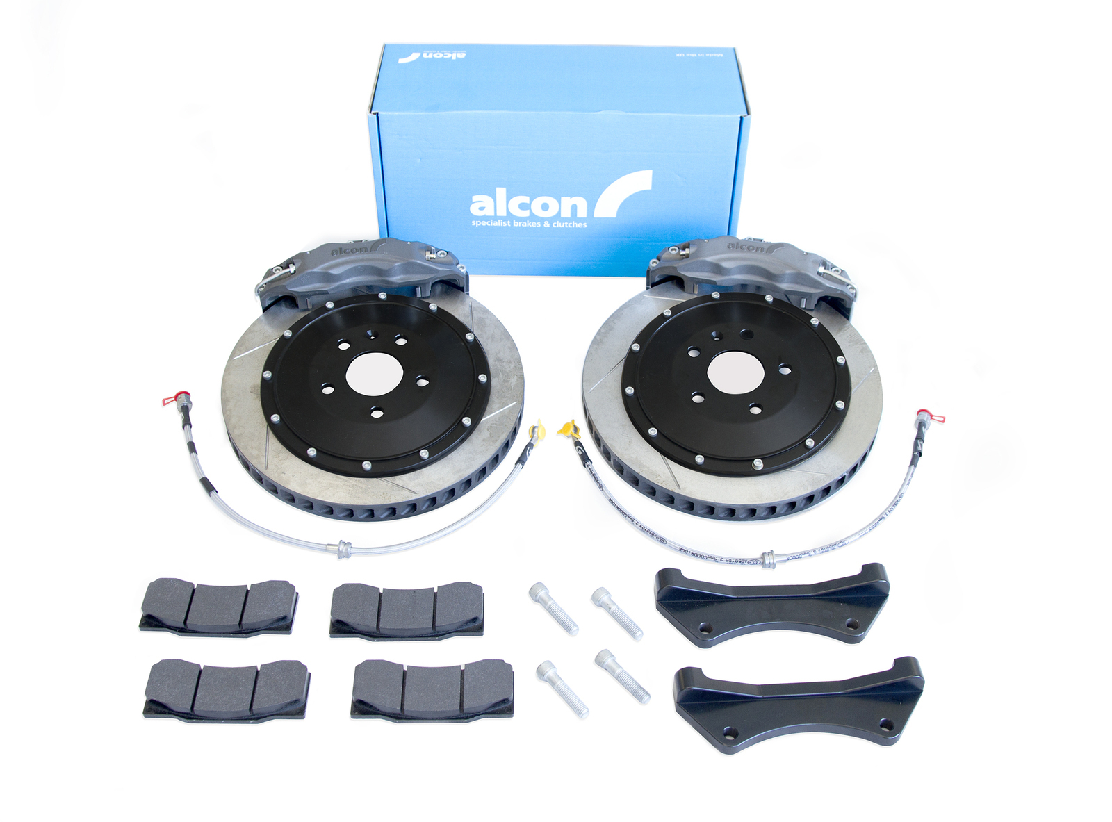 Alcon 4-Piston CRB343 Front Brake Kit for BMW 5-Series E39