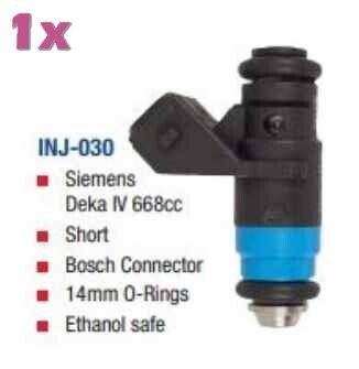 Bosch Connector 14mm O-Rings Ethanol safe FUEL INJECTOR