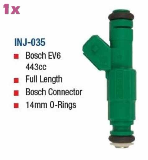 Bosch EV6 443cc FUEL INJECTOR