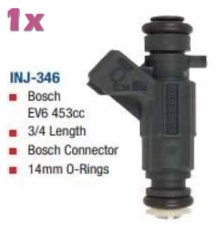 Bosch EV6 453cc FUEL INJECTOR