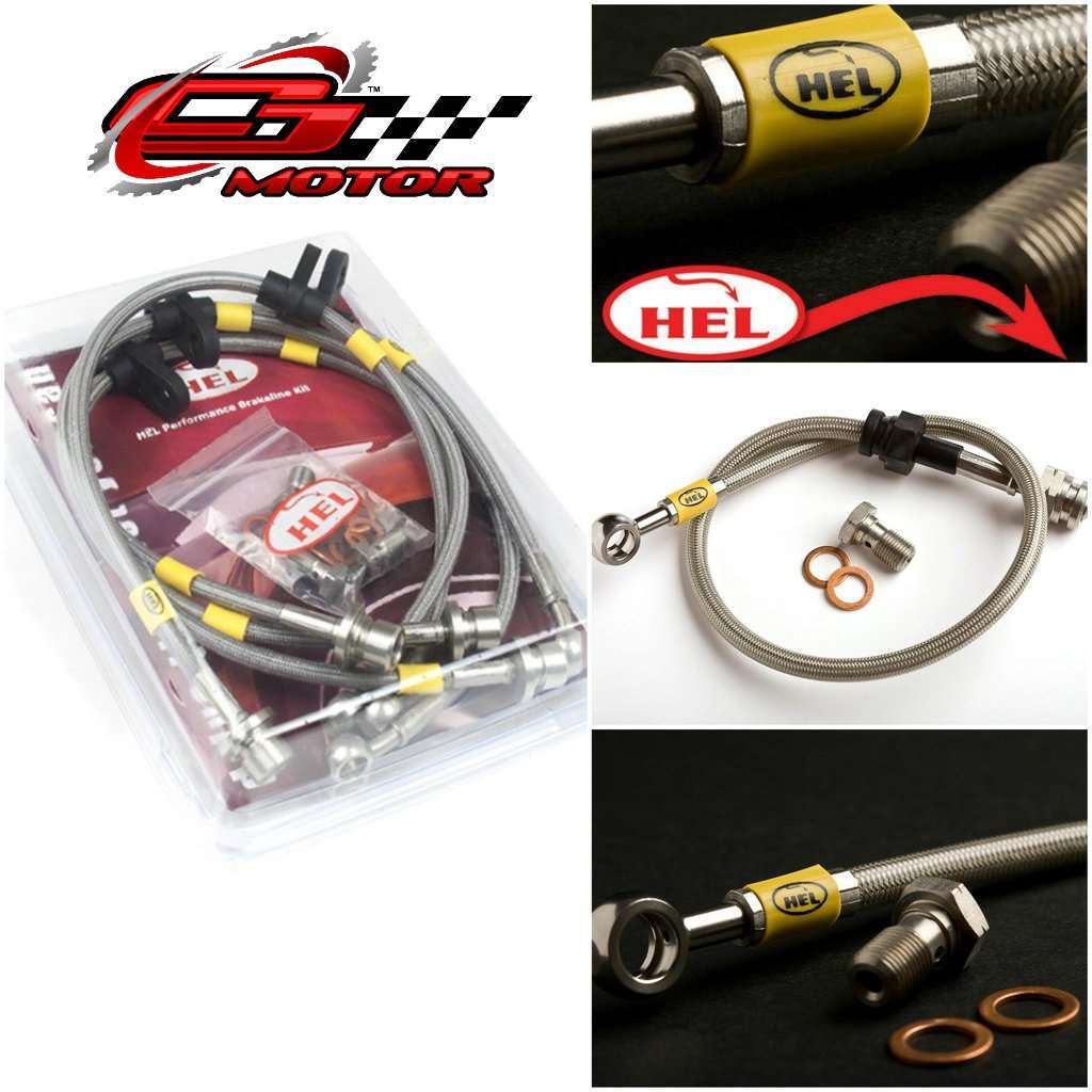HEL Braided Clutch Line for Mitsubishi Lancer EVO 9 (Full Length)