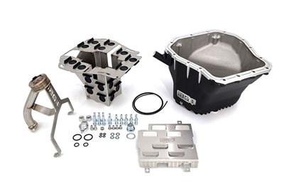 IAG Performance EJ Competition Series Oil Pan Package - Black for (WRX ...