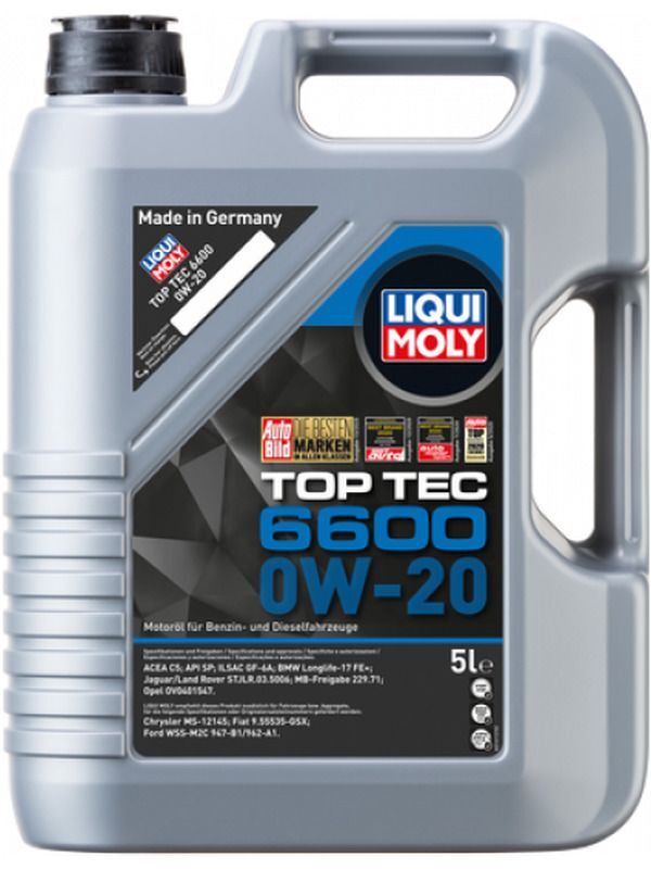 Liqui Moly Top Tec 6600 0W-20 5L