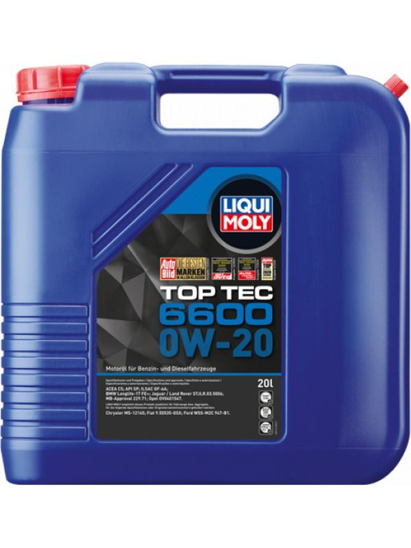 Liqui Moly Top Tec 6600 0W-20 20L