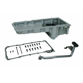 MOROSO OIL PAN, GM LS, CAST REAR SUMP,SWAP KIT