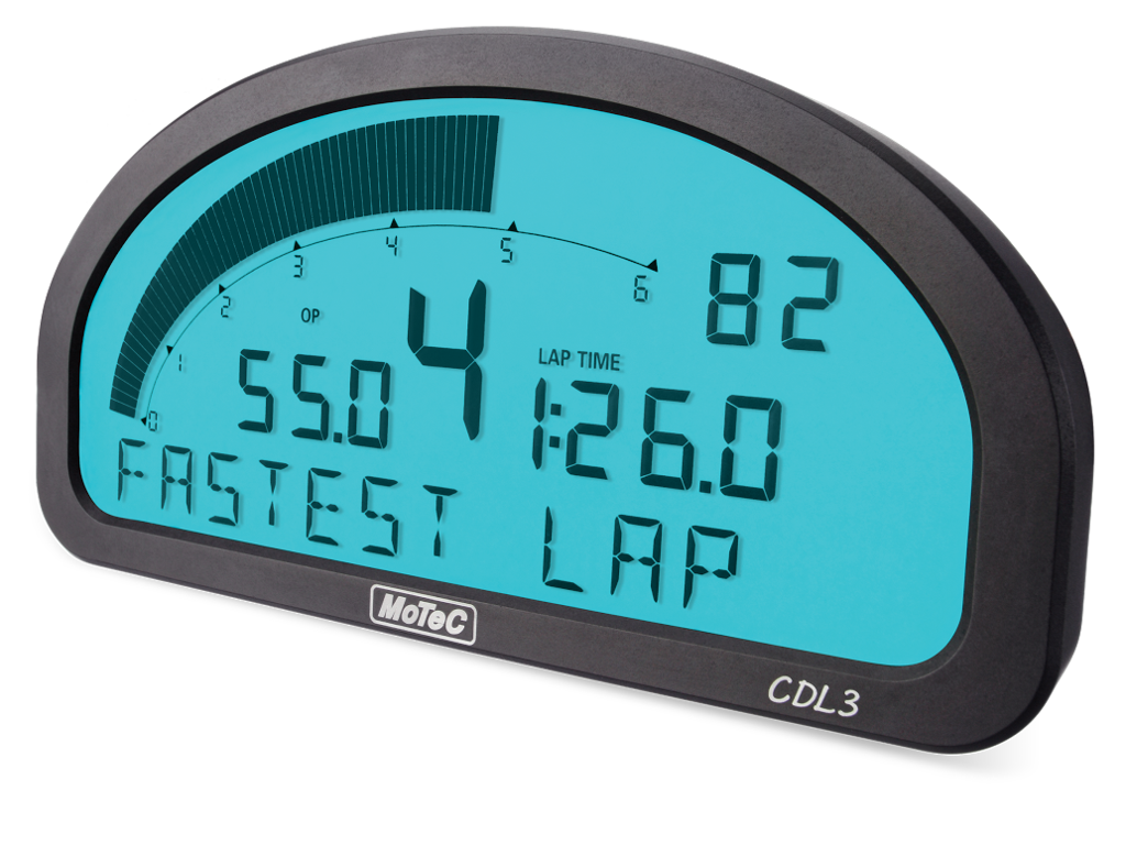 CDL3 - CLUB DASH LOGGER BACKLIT (Enabled + I/O and Logging Incl)
