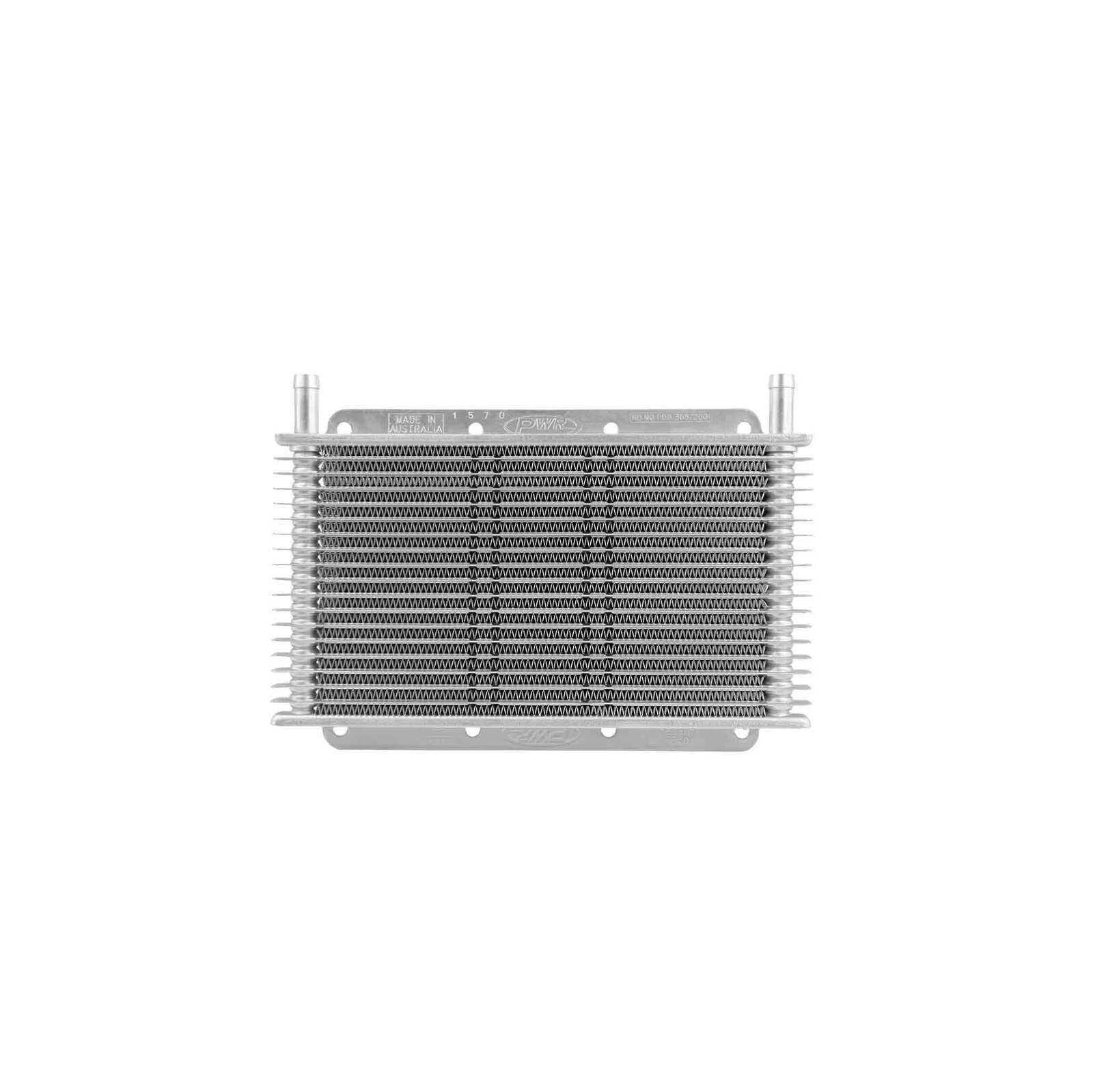 Trans Oil Cooler - 280 x 150 x 19mm (1/2" Hose Barb)