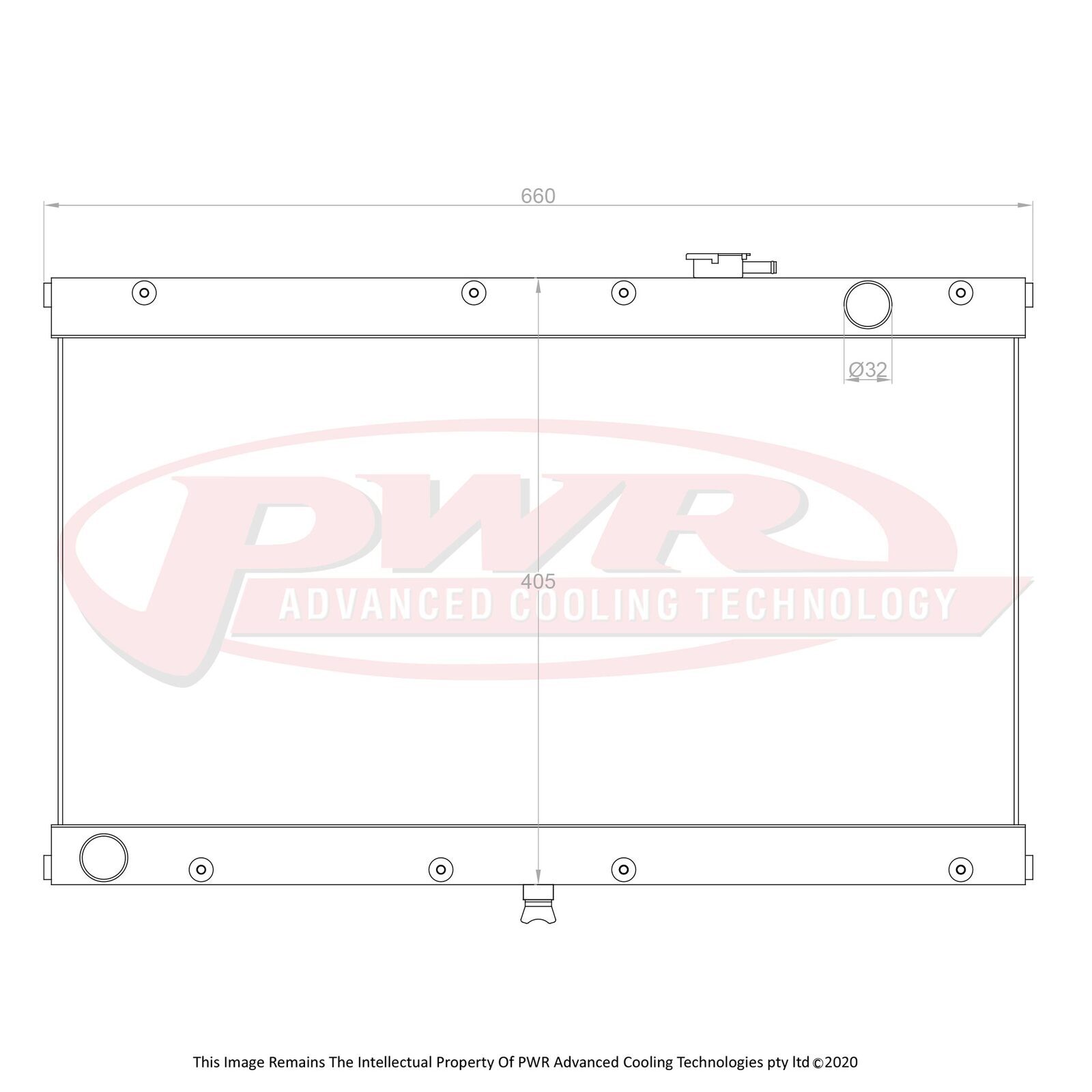 PWR 42mm Radiator for Mazda MX-5 NA 1.6L/1.8L 90-97)