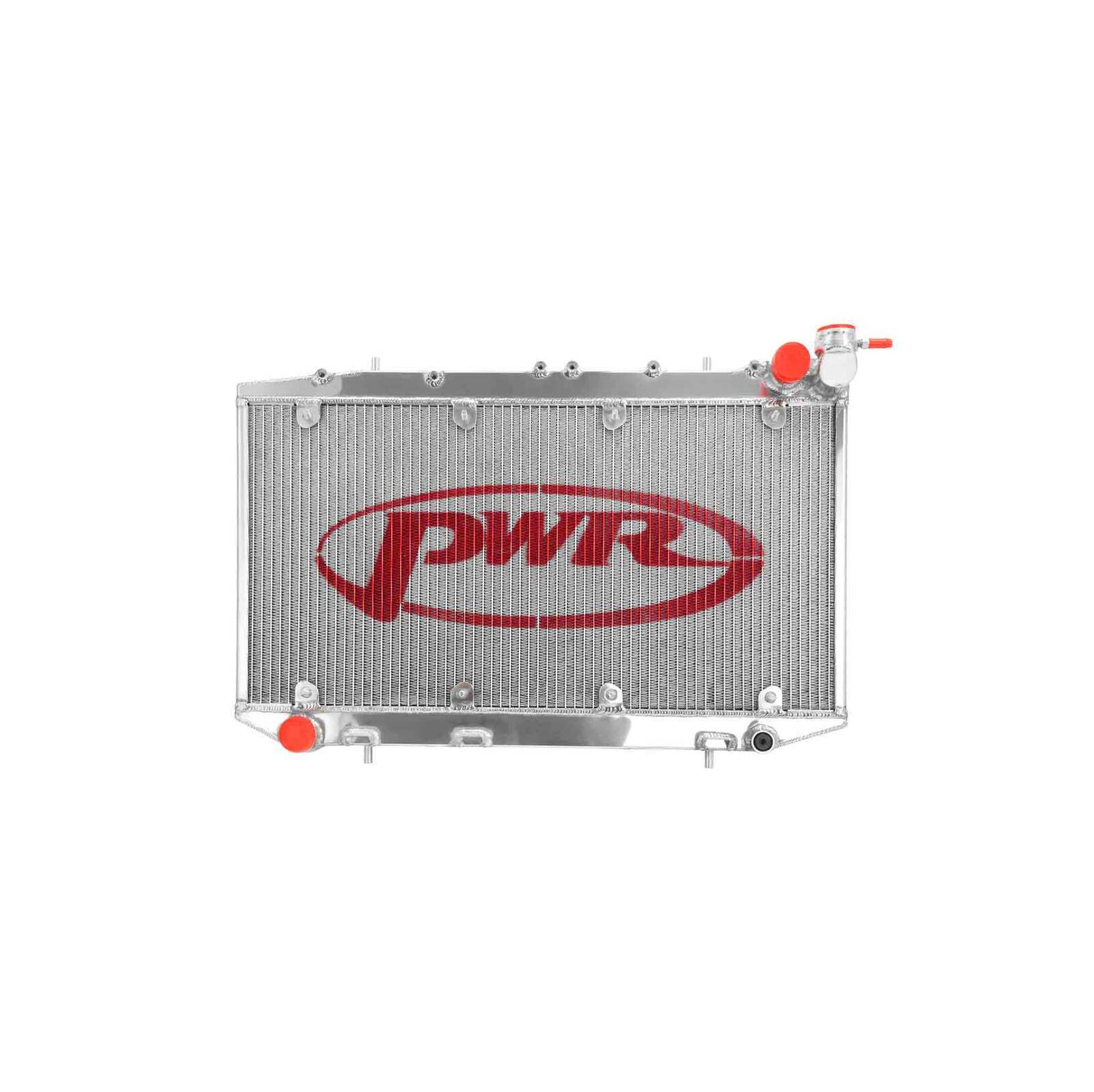 PWR 42mm Radiator for Nissan Pulsar N14 Gti-R 90-05) w/ 12" SPAL Fan Mounts