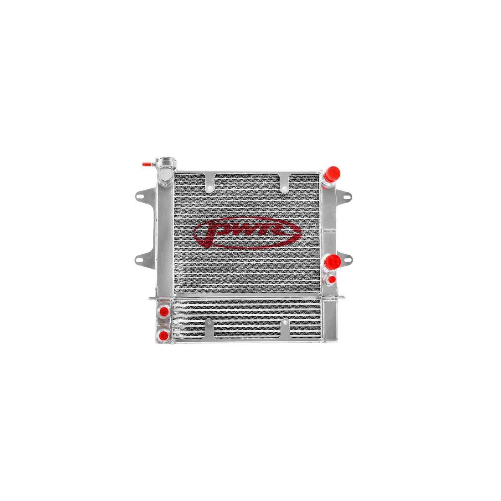 PWR 55mm Radiator + 55mm Oil Cooler Kit for Mazda R100 10A/12A/13B ...