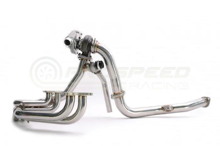 Rotated T3 Turbo Up Pipe & Down Pipe Ext Gate for Subaru WRX STI 94-07 ...
