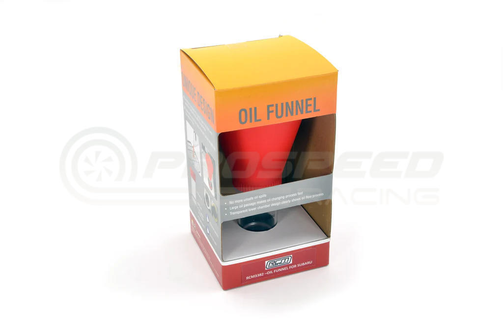 RCM Engine Oil Fill Funnel for Subaru WRX/STI/FXT/LGT (EJ20/EJ25)