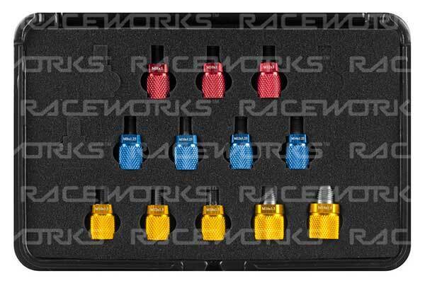 Raceworks RW Metric Thread Identification Kit 12Pce RWT-019