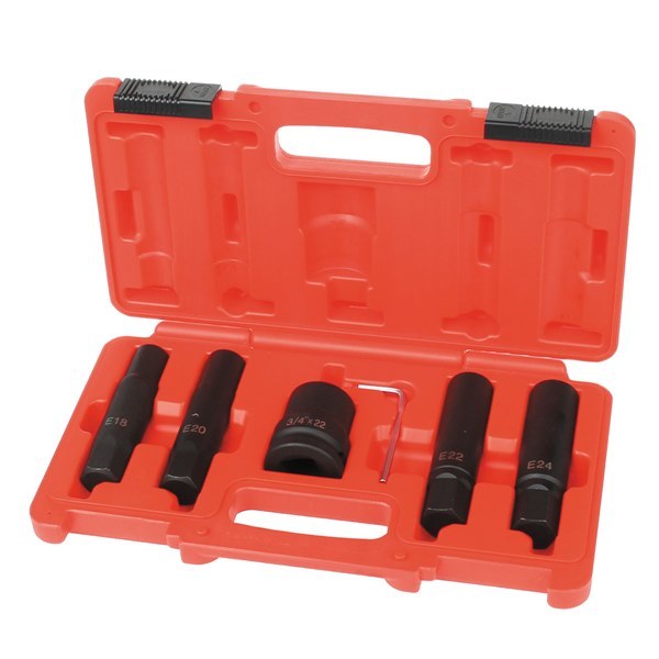 TOLEDO Insert Bit Socket Set E-Star Socket - 6 Pc., TOLEDO, TOLEDO-301984