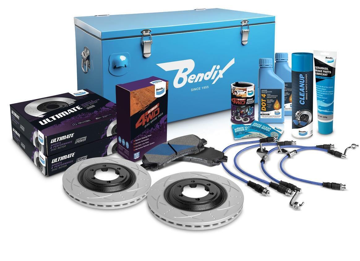 Bendix Ultimate 4x4 Brake Upgrade Kit for Navara 05-15