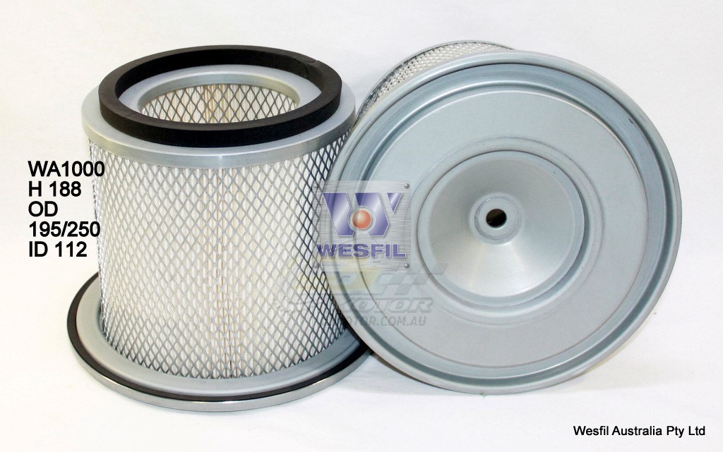 WESFIL AIR FILTER - WA1000, WESFIL, WA1000