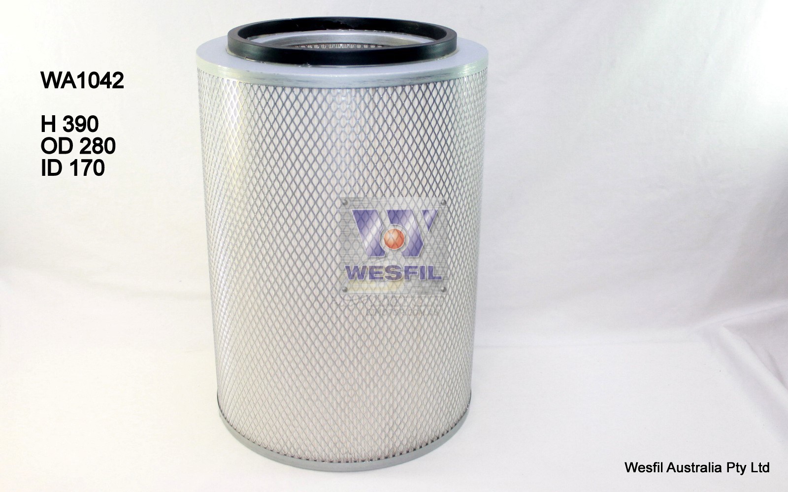 WESFIL AIR FILTER - WA1042, WESFIL, WA1042