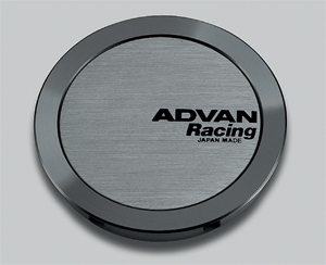 Advan Racing Center Cap 63mm 63mm Full Flat Black
