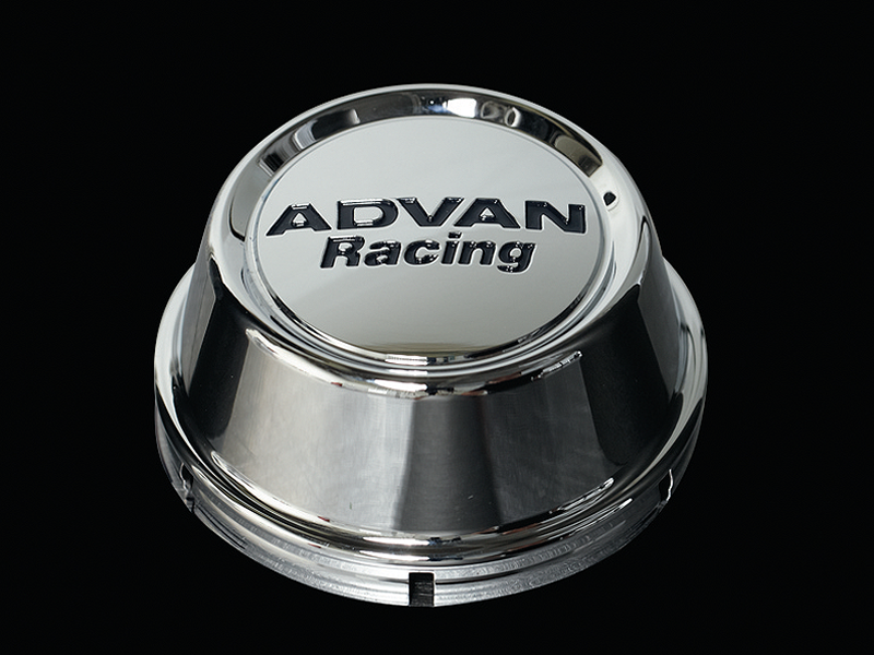 Advan Racing Center Cap 73mm 73mm High Chrome