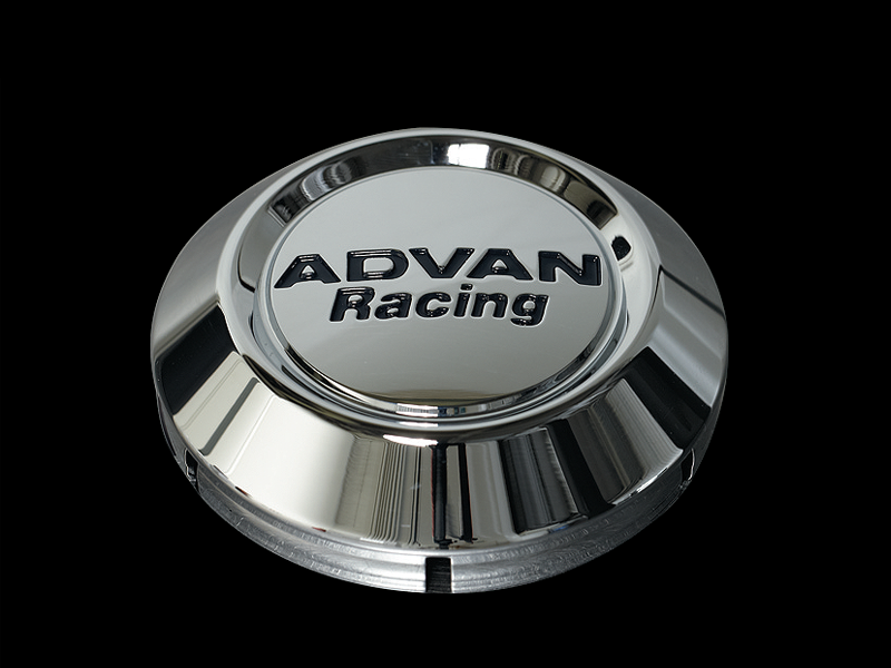 Advan Racing Center Cap 63mm 63mm Low Chrome