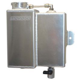 MOROSO TANK DUAL TANK COOLANT EXPANSION & RECOVERY CATCH CAN UNIVERSAL