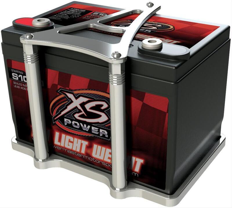 Proflow Universal Deluxe Battery Mount Hold Down XS Power Billet ...