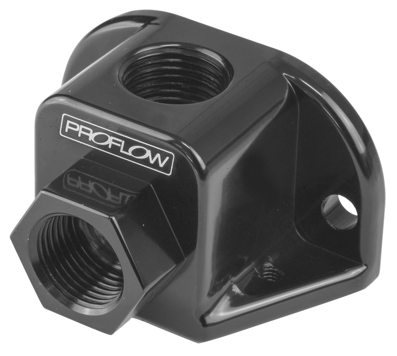 Proflow Adapter Aluminium GM Idle Air Control LS Chev For Holden Black