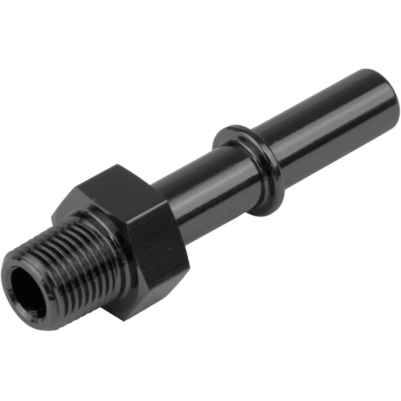 Proflow Fitting Male 5/16 Quick Connect to 1/8in. NPT Male Black