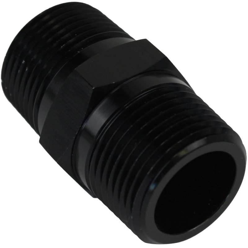 Proflow Fitting Male Pipe To Fitting Male Pipe 3/8in. Black