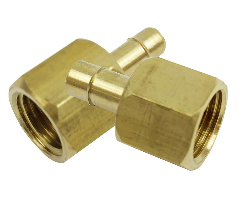 Proflow Fuel Line Connectors Metric Fuel Hose End Adapts 3/8in. Nylon ...