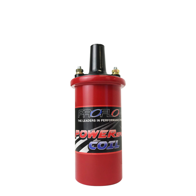 Proflow Ignition Coil Striker 2 Canister Round Oil Filled Red 45,000V ...