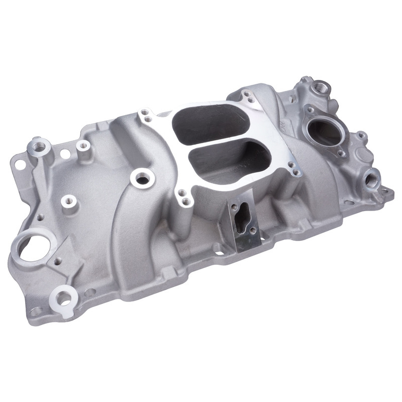 Proflow Intake Manifold AirDual Aluminium Natural Square/Spread Bore ...
