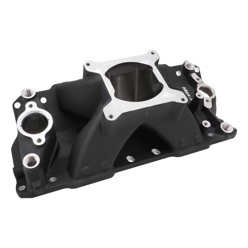 Proflow Intake Manifold SuperMax Single Plane Aluminium Black Square ...