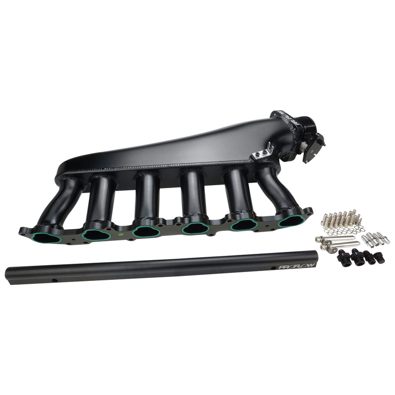 Proflow Intake Manifold Kit Fabricated Aluminium Black For Toyota 1FZ ...