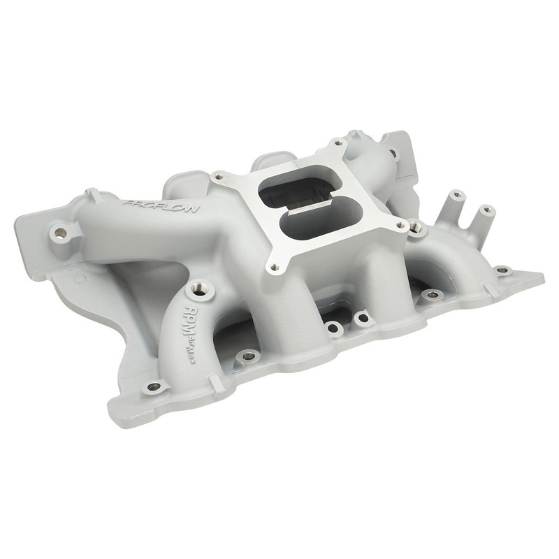Proflow Intake Manifold SB Ford 302 351 Cleveland Dual Plane Aluminium ...