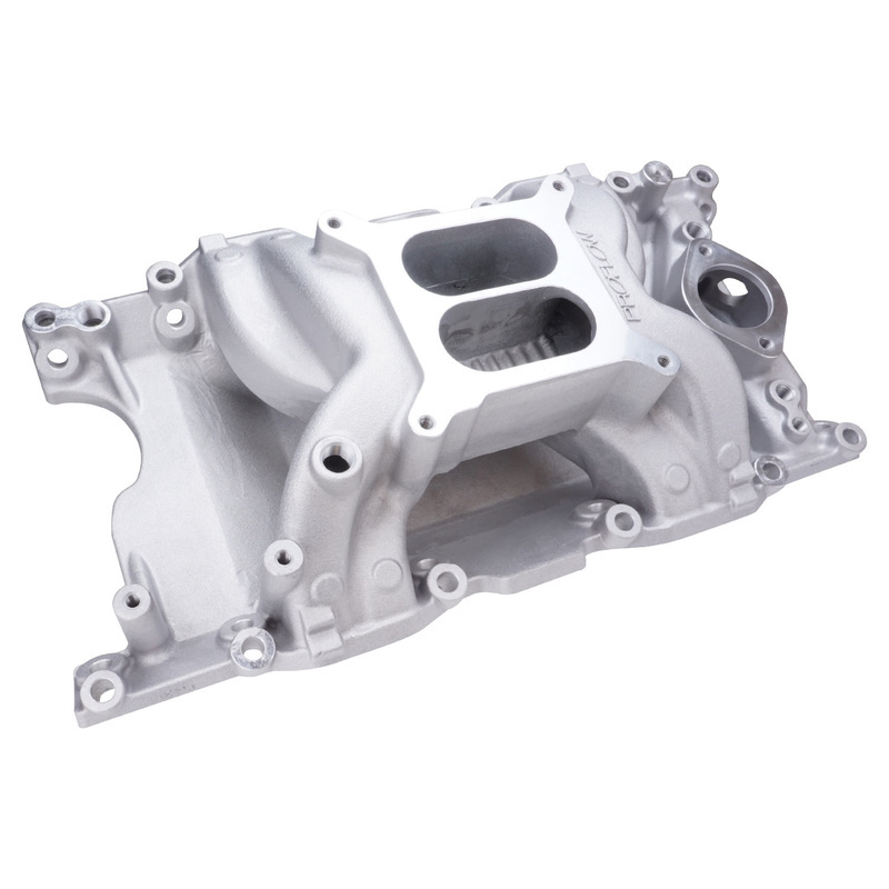 Proflow Intake Manifold AirMax Aluminium Natural Square Bore SB For ...
