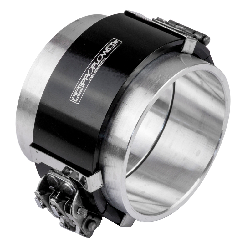 Proflow Tubing Coupler Quick Release Clamp Assembly Black Anodised 3 ...
